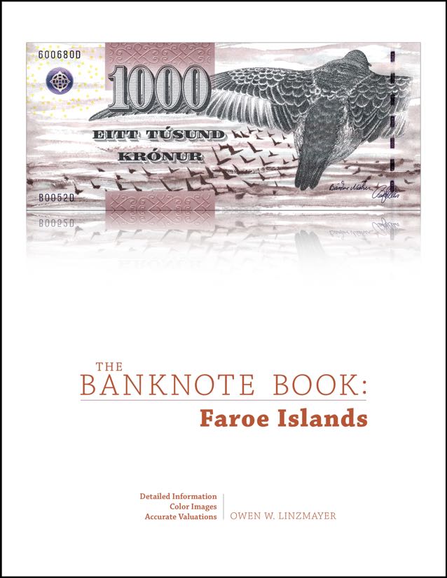 Faroe Islands chapter of The Banknote Book is now available | Banknote News