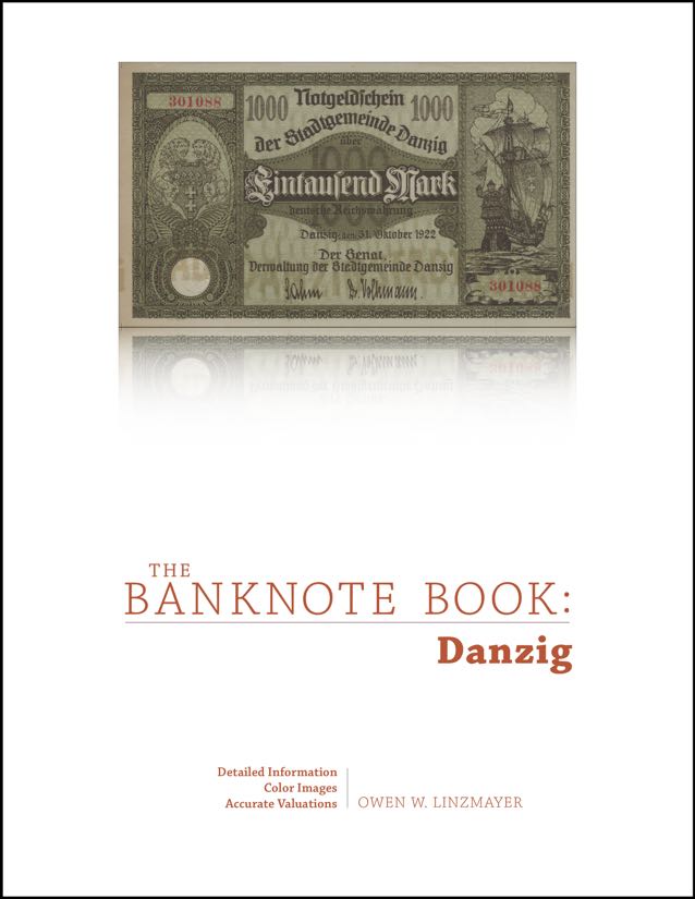 Danzig chapter of The Banknote Book is now available | Banknote News