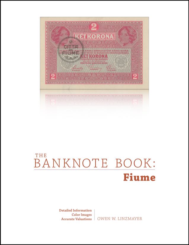 Fiume chapter of The Banknote Book is now available | Banknote News