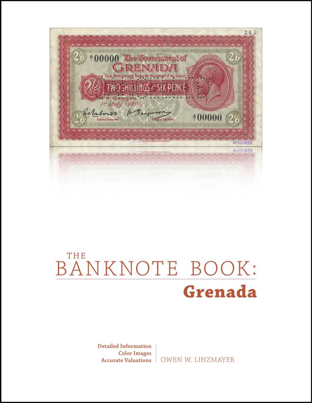 Grenada chapter of The Banknote Book is now available | Banknote News