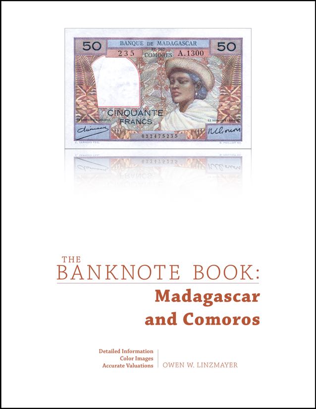 Madagascar and Comoros chapter of The Banknote Book is now available ...