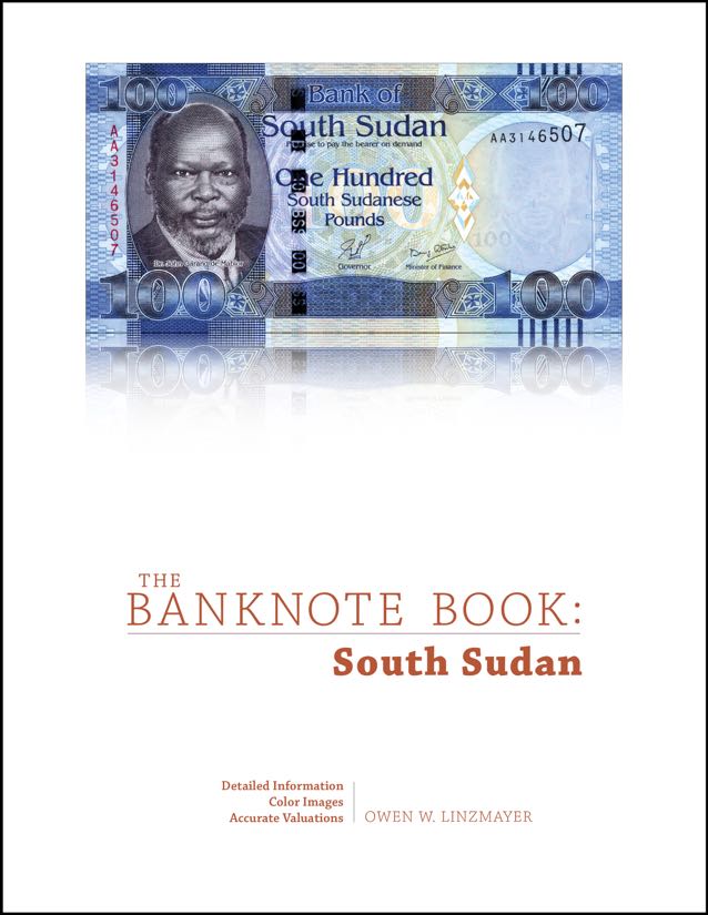 South Sudan chapter of The Banknote Book is now available | Banknote News